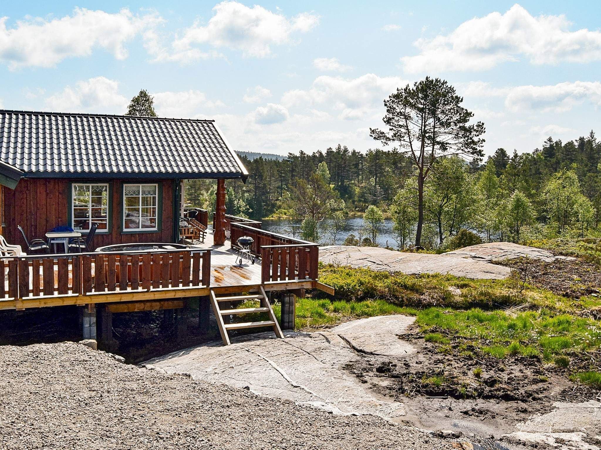 9 Person Holiday Home In Bjelland - 挪威