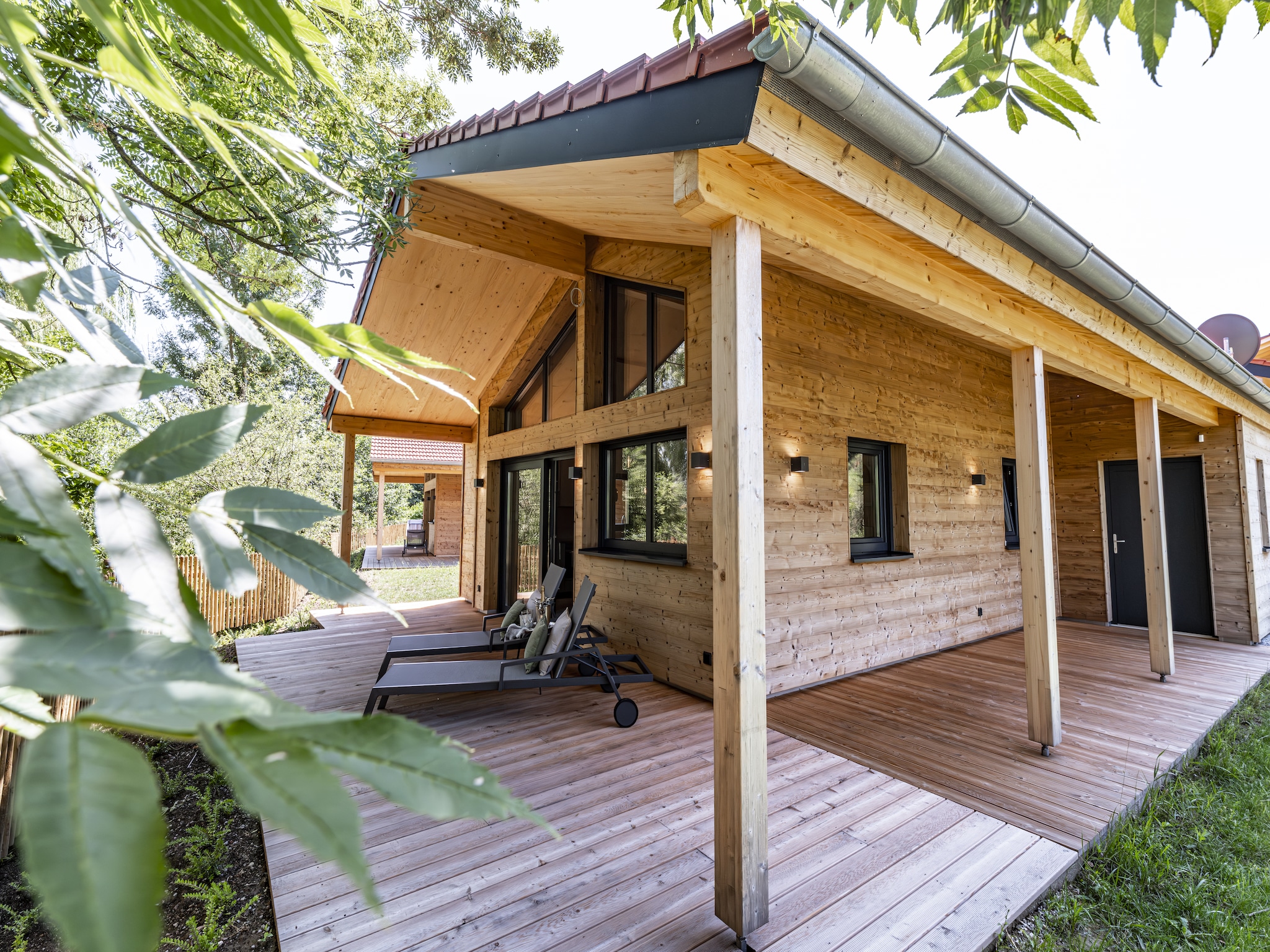 Komfortables Ebenerdiges Chalet Im Vital Camp Bayerbach - Bavière